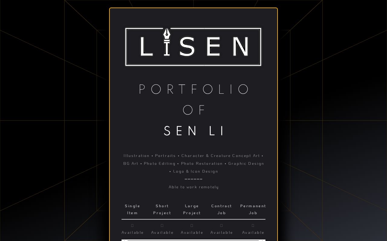 Portfolio of Sen Li 李聖 | SMLi Designs | Illustrations & Art Commissions